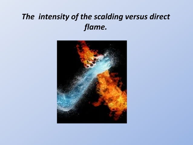 Clinical formula for management of pediatric scald burn | PPT