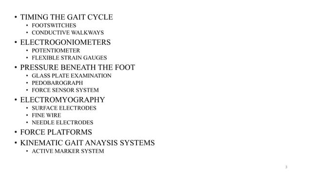 GAIT CYCLE & CLINICAL GAIT ANALYSIS | PDF