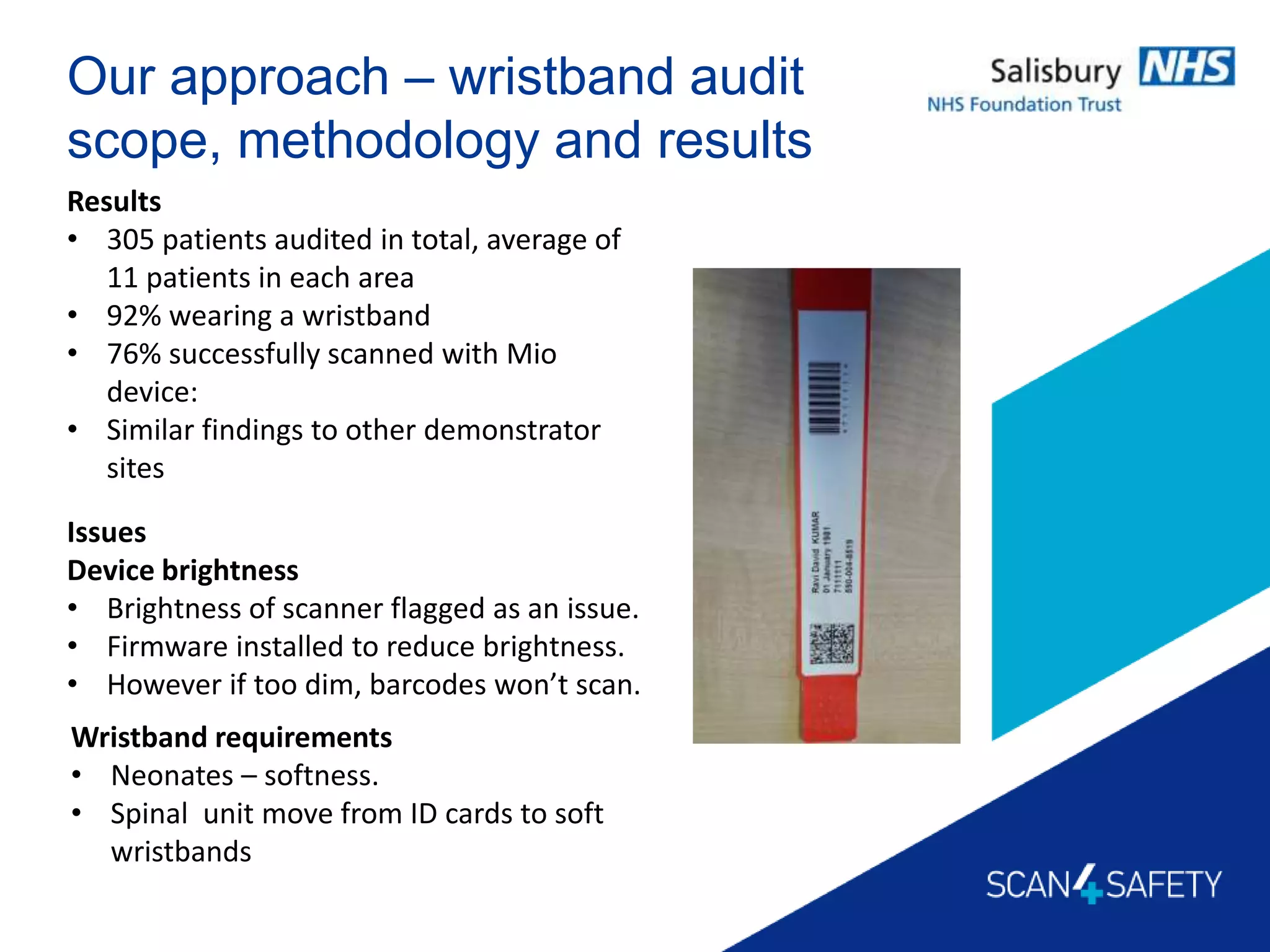 Scan4Safety - Positive Patient ID | PPTX