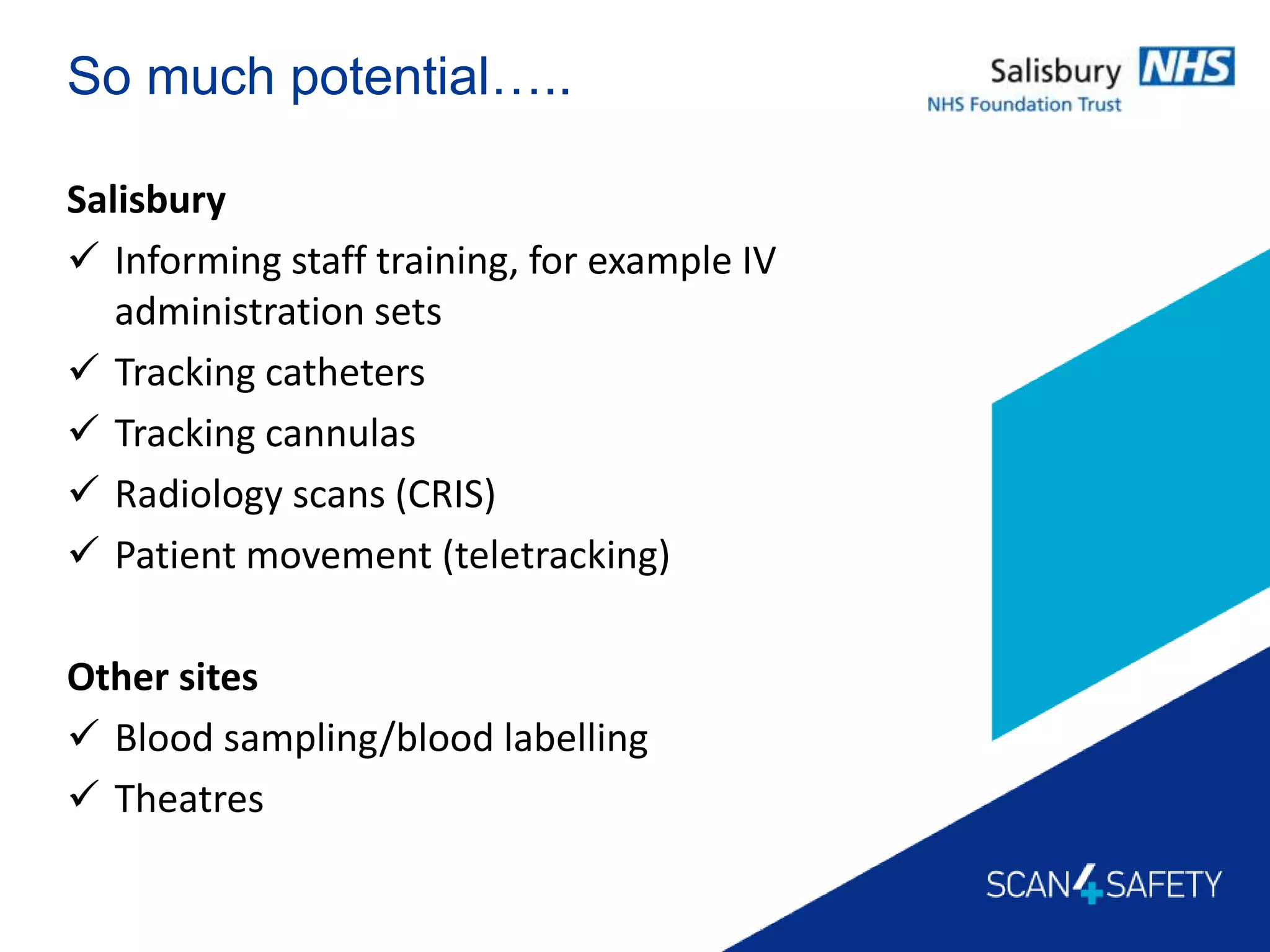 Scan4Safety - Positive Patient ID | PPTX
