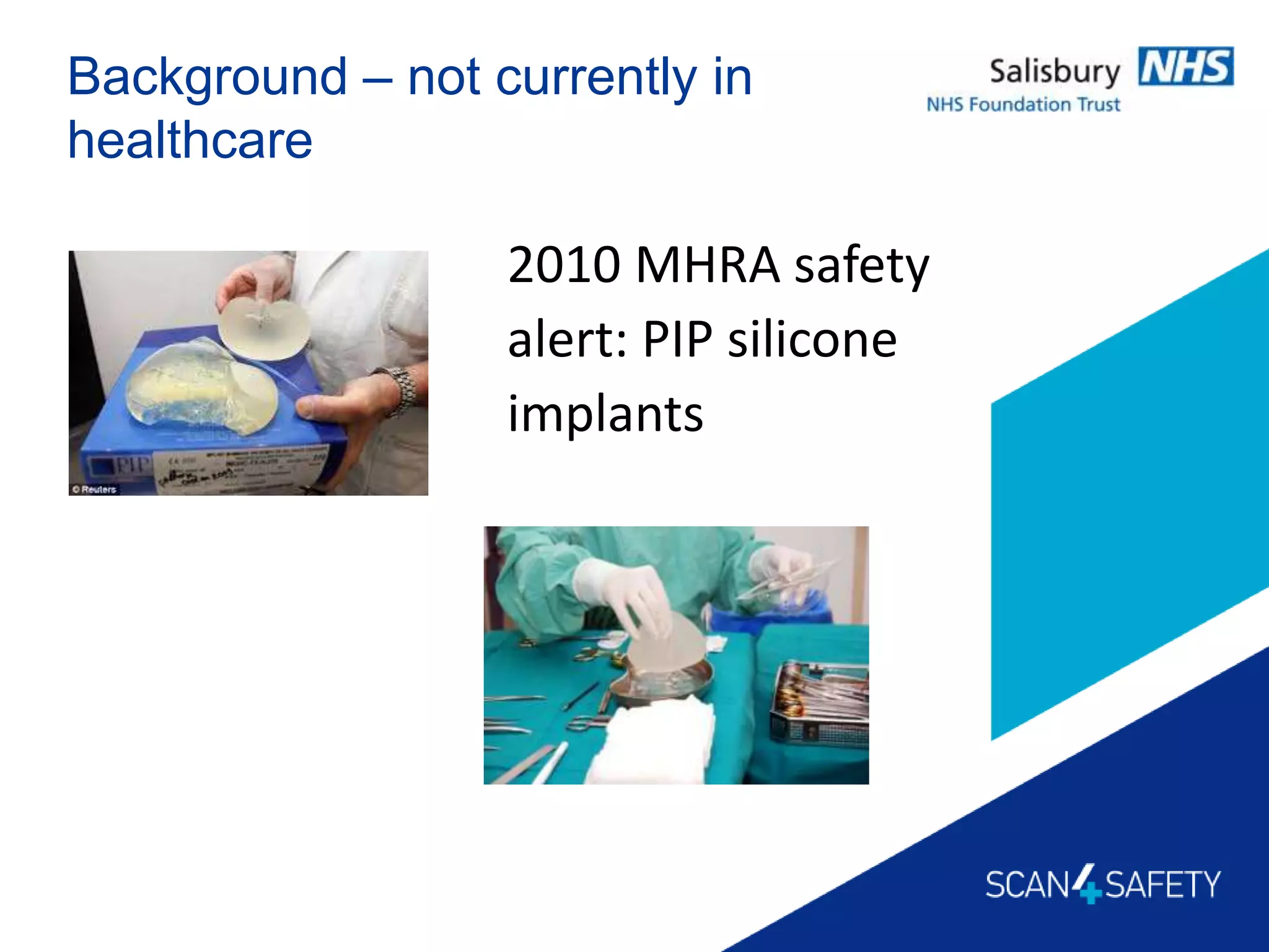 Scan4Safety - Positive Patient ID | PPTX