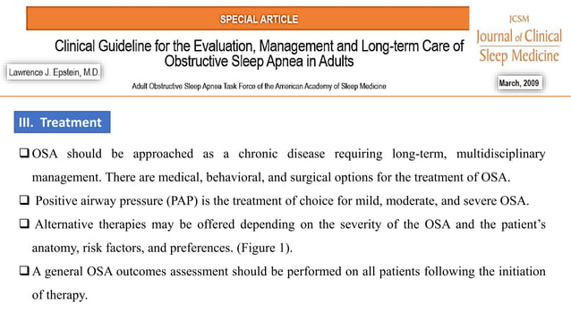 Clinical Guideline for the Evaluation, Management and Long-term Care of ...