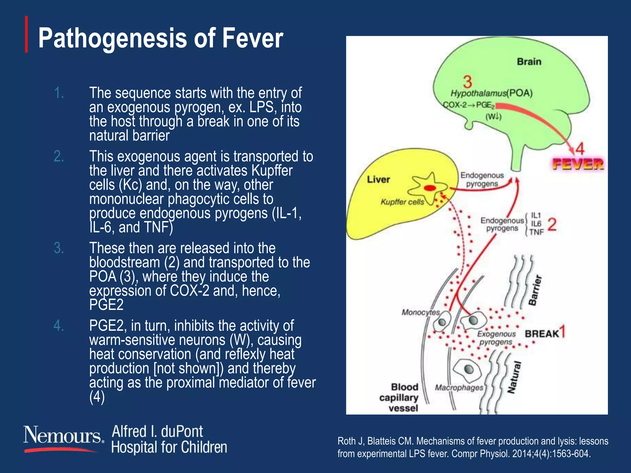 Clinical guidelines Fever in the Picu | PPTX