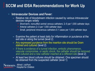Clinical guidelines Fever in the Picu | PPTX