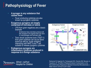 Clinical guidelines Fever in the Picu | PPT