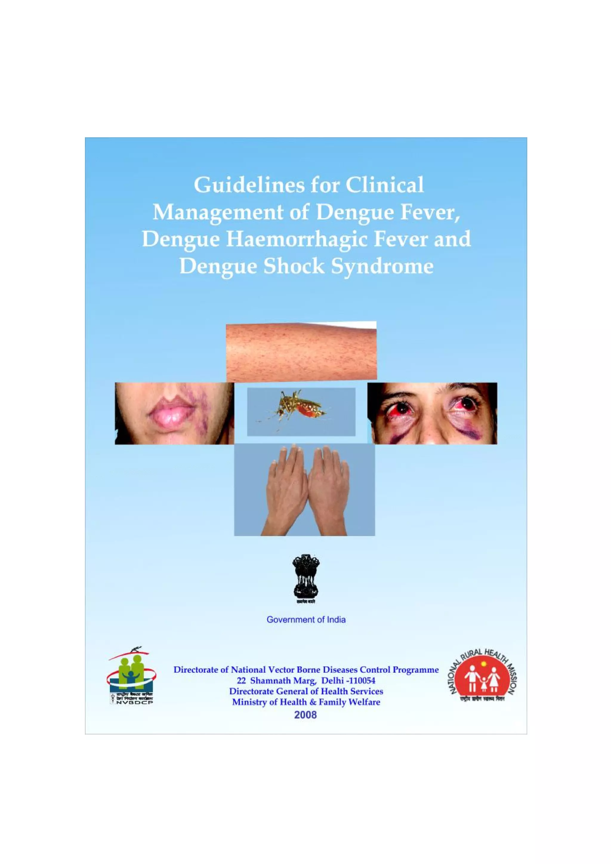 Clinical guidelines on Management of Dengue fever | PDF