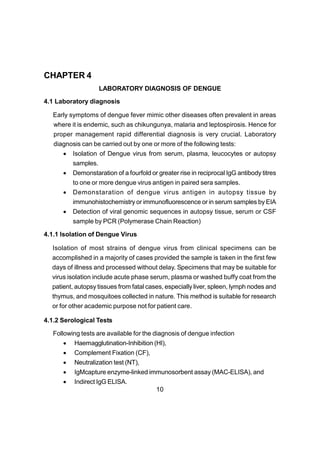 Clinical guidelines on Management of Dengue fever | PDF