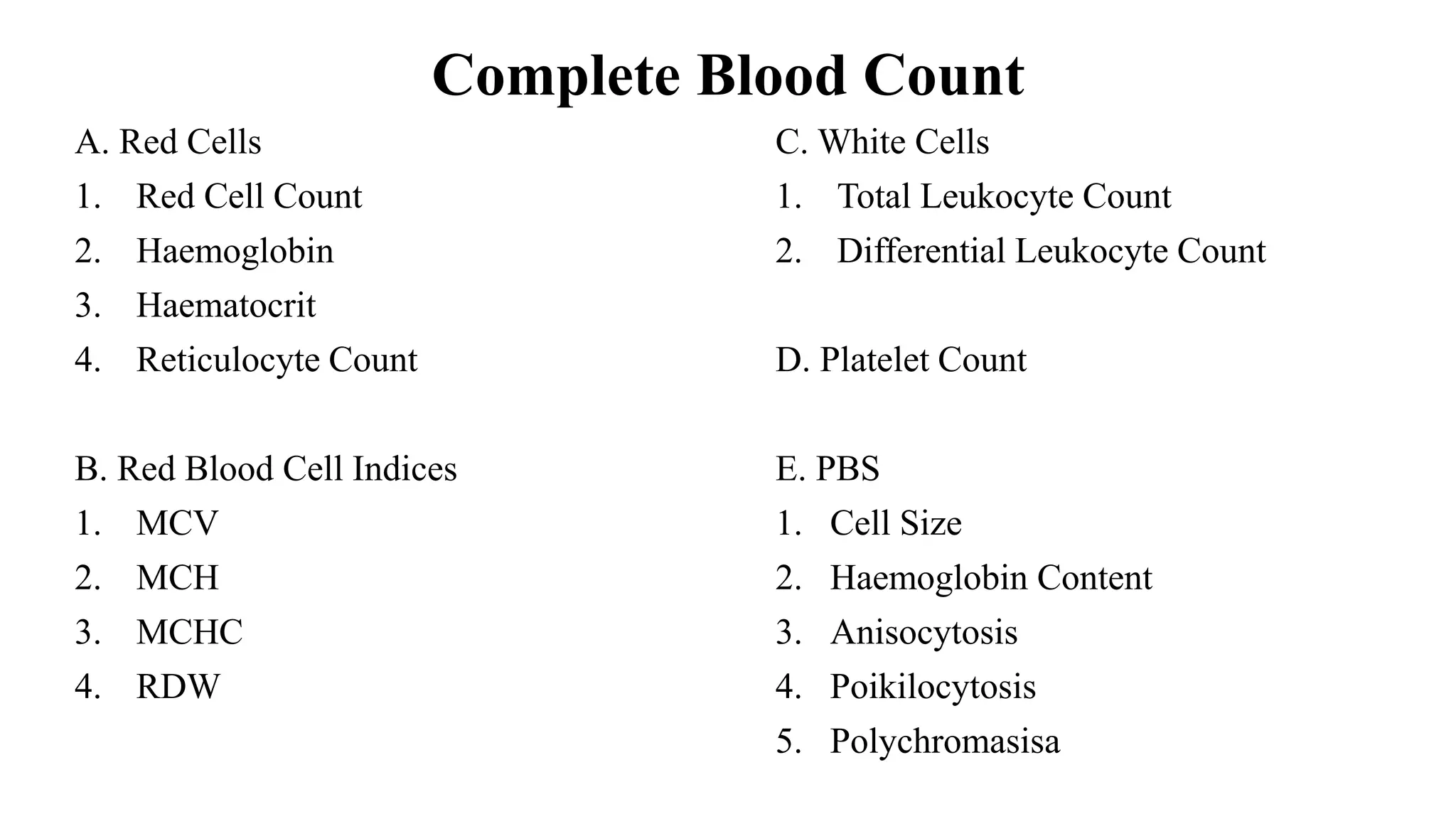 Clinical Haematology : Basic Guide | PPTX