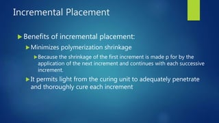 Clinical Handling of Composites | PPTX