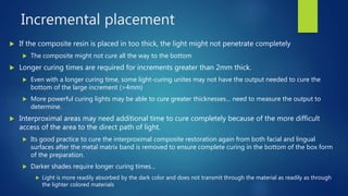 Clinical Handling of Composites | PPTX