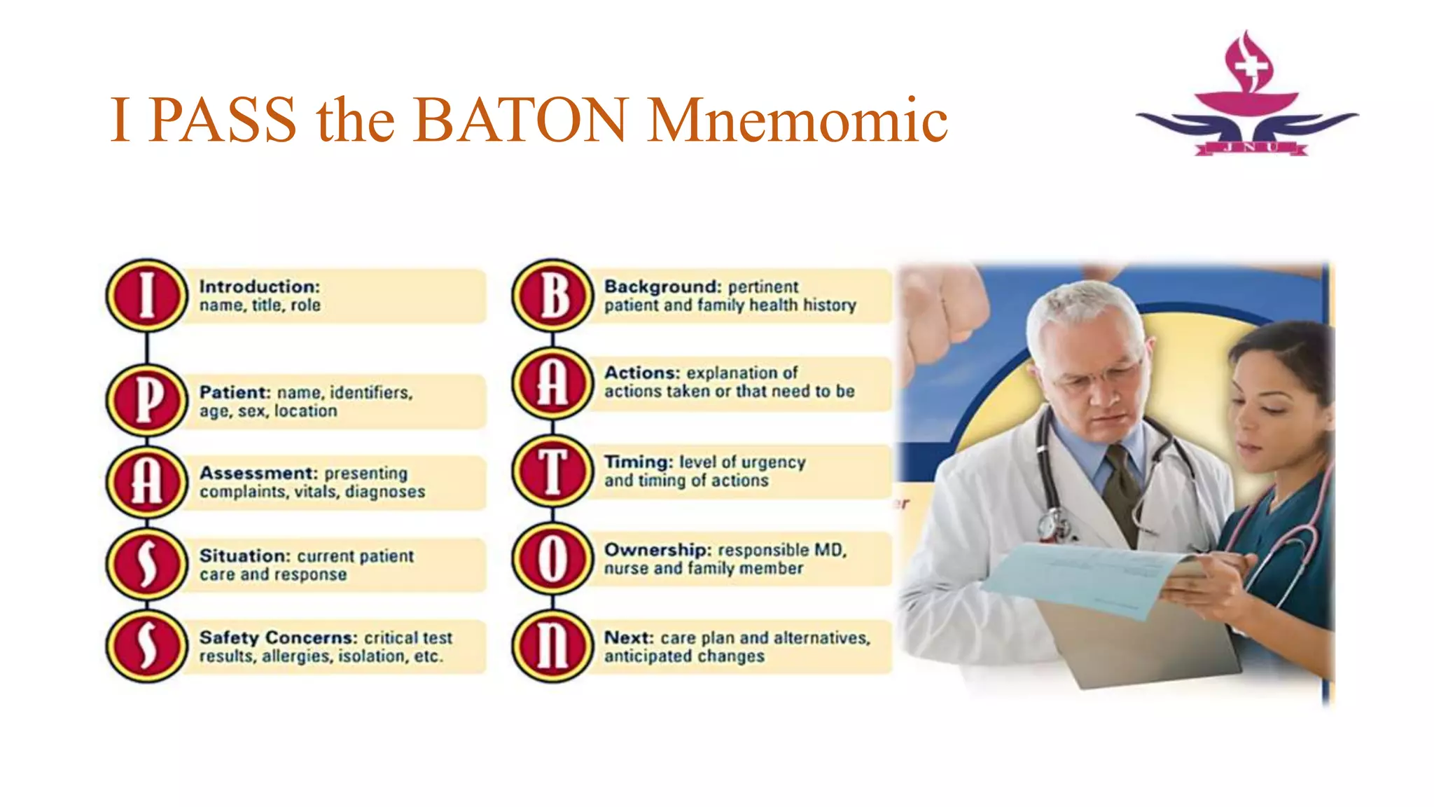 Clinical handover | PPTX