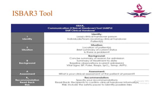 Clinical handover | PPTX