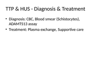 Thrombocytopenia, acute and chronic leukemias, bleeding and clotting ...