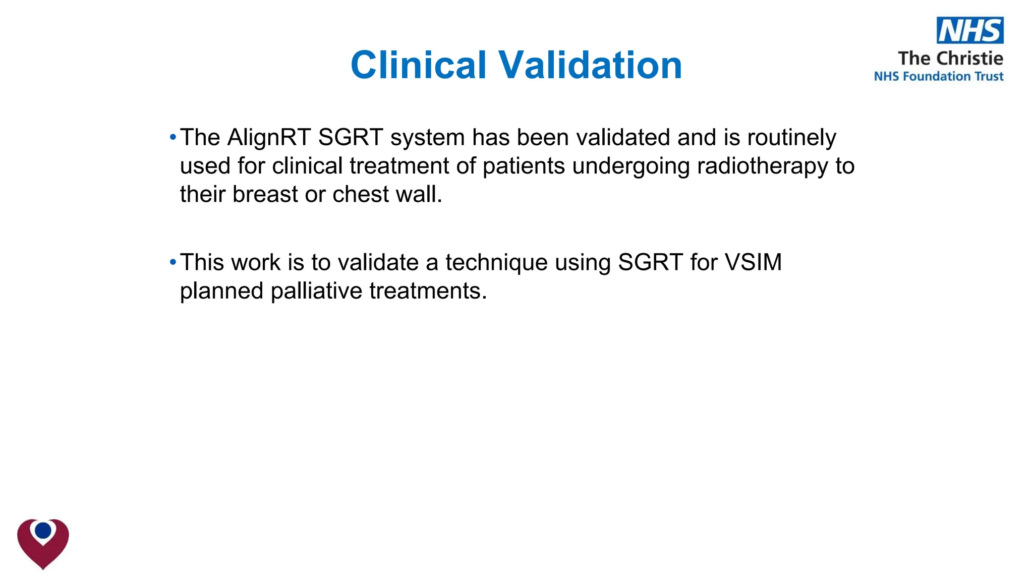 Clinical implementation of Surface Guided Radiotherapy (SGRT) for ...