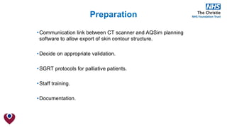 Clinical implementation of Surface Guided Radiotherapy (SGRT) for ...