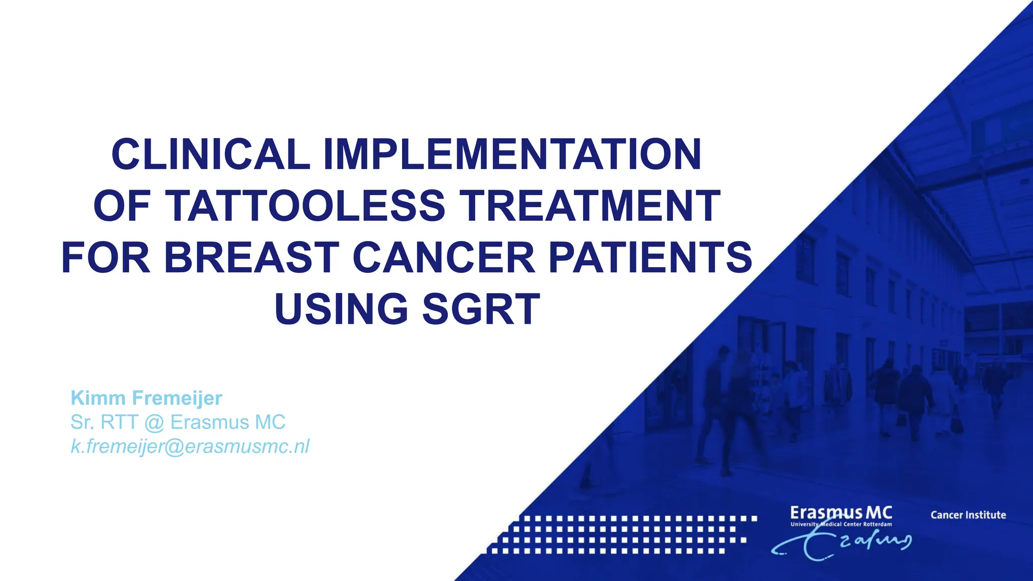 Clinical implementation of tattooless treatment for breast cancer ...