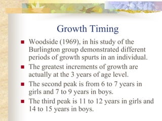 Clinical implications of growth & development | PPT