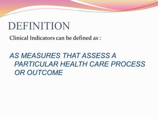 CLINICAL INDICATORS.pptx