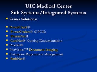 Cerner Evaluation | PPT