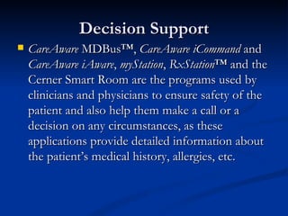 Cerner Evaluation | PPT