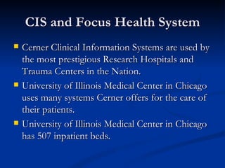 Cerner Evaluation | PPT