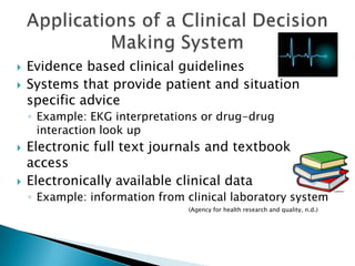 Clinical information system | PPTX
