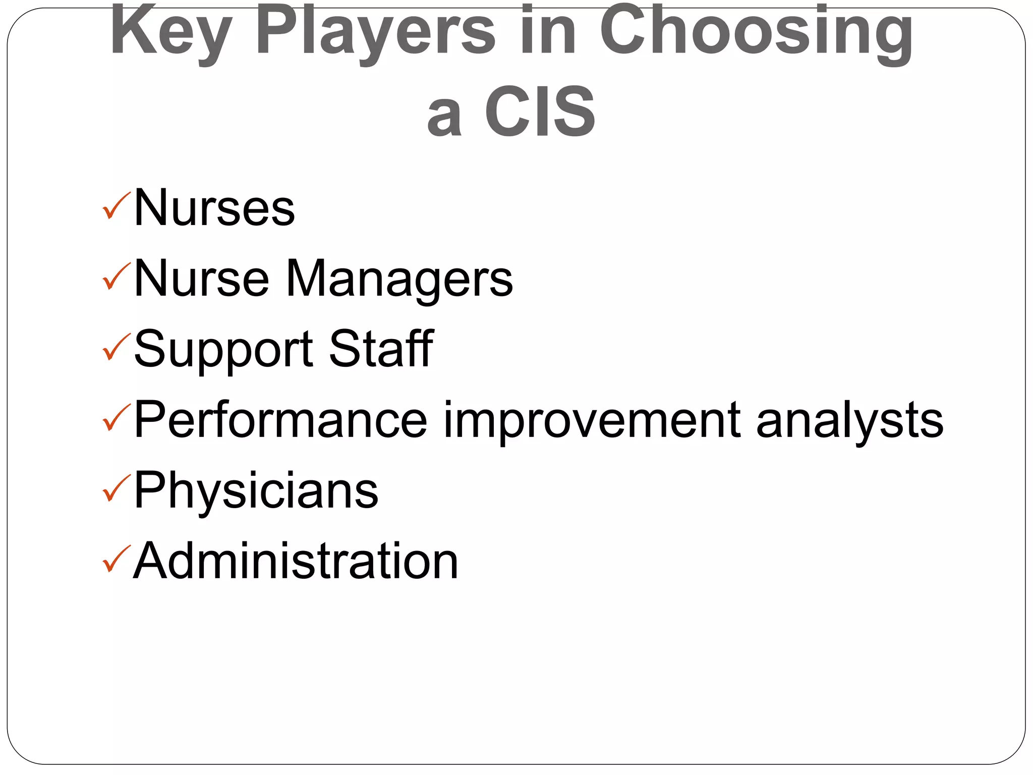 Clinical Information system | PPTX