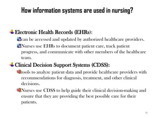 CLINICAL INFORMATION systems free days. | PPTX