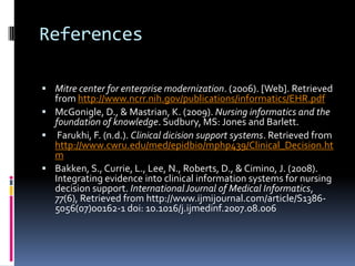 Clinical information system-final copy | PPTX