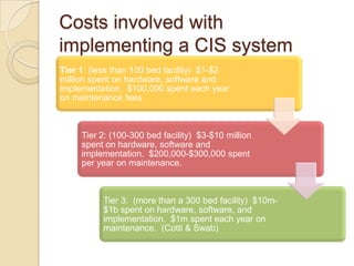 Clinical information system presentation | PPTX