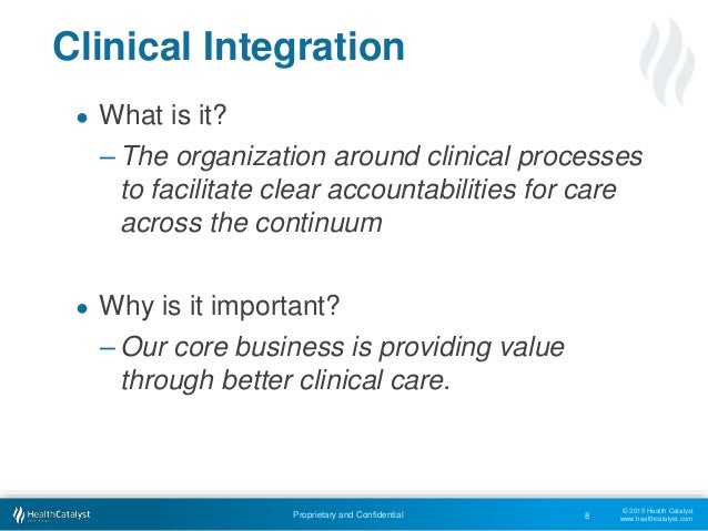 Clinical Integration: A Value-Based Model for Better Care