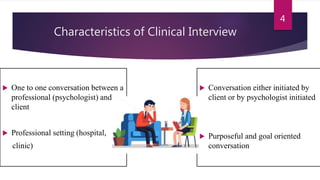 Clinical interviewing | PPTX