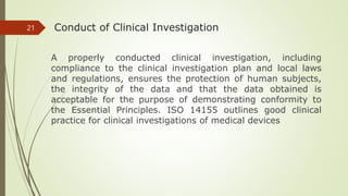 CLINICAL INVESTIGATION AND EVALUATION OF MEDICAL DEVICES AND.pptx