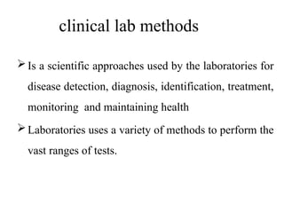 Clinical Lab methods for Nurses-revised dbu - Copy.pptx