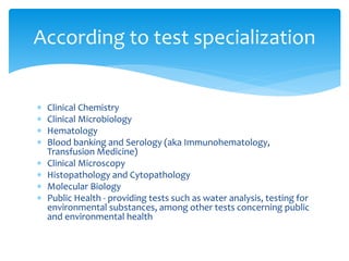 Clinical Laboratory Diagnostics presentation | PPTX