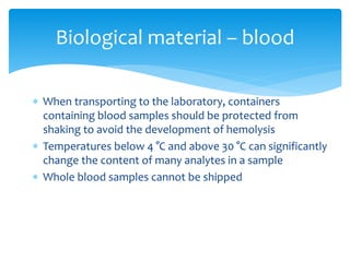 Clinical Laboratory Diagnostics presentation | PPT