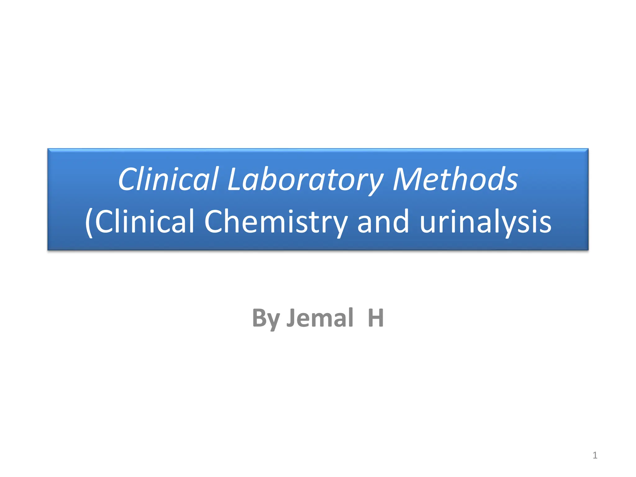 Clinical laboratory Methods for ph.pptx your | PPT
