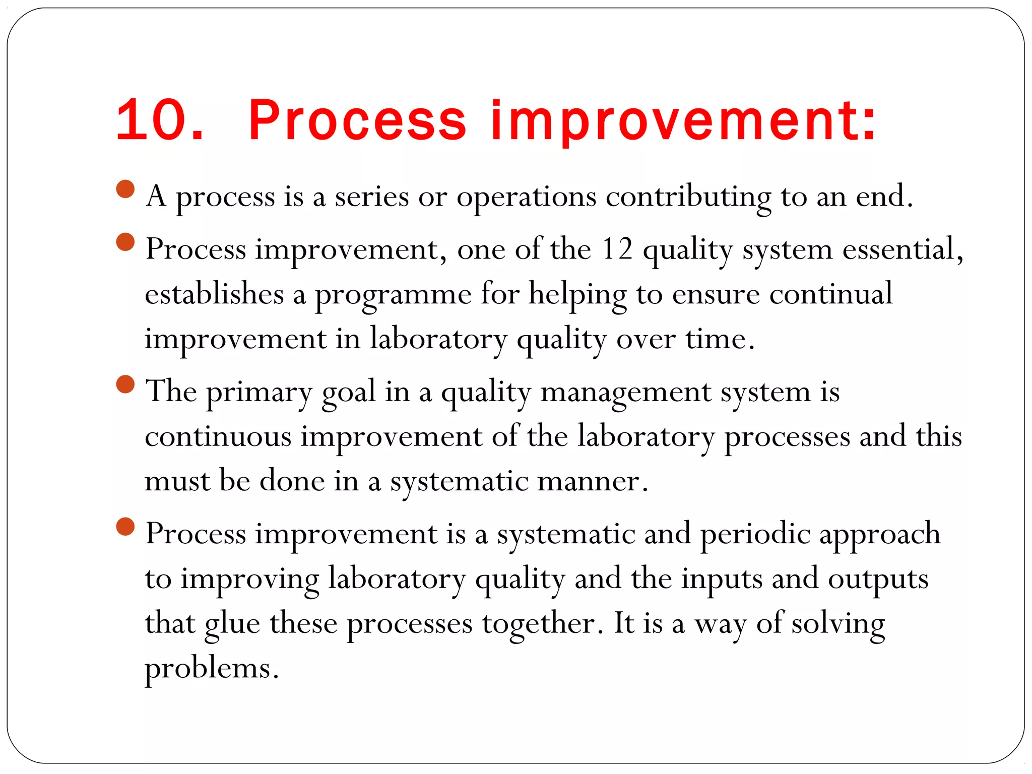 Clinical laboratory total quality management (TQM) system | PPT