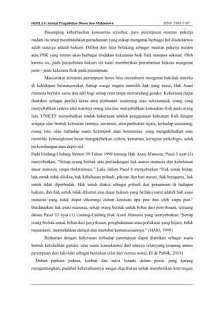 Clinical Legal Education - Jurnal Penyuluhan Komunitas Mantan PSK - A.pdf