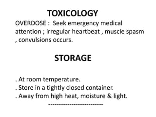 Clinical Pharmacy - Drug Profile of Levodopa | PPTX