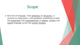 Clinical linguistics: Overview | PPTX
