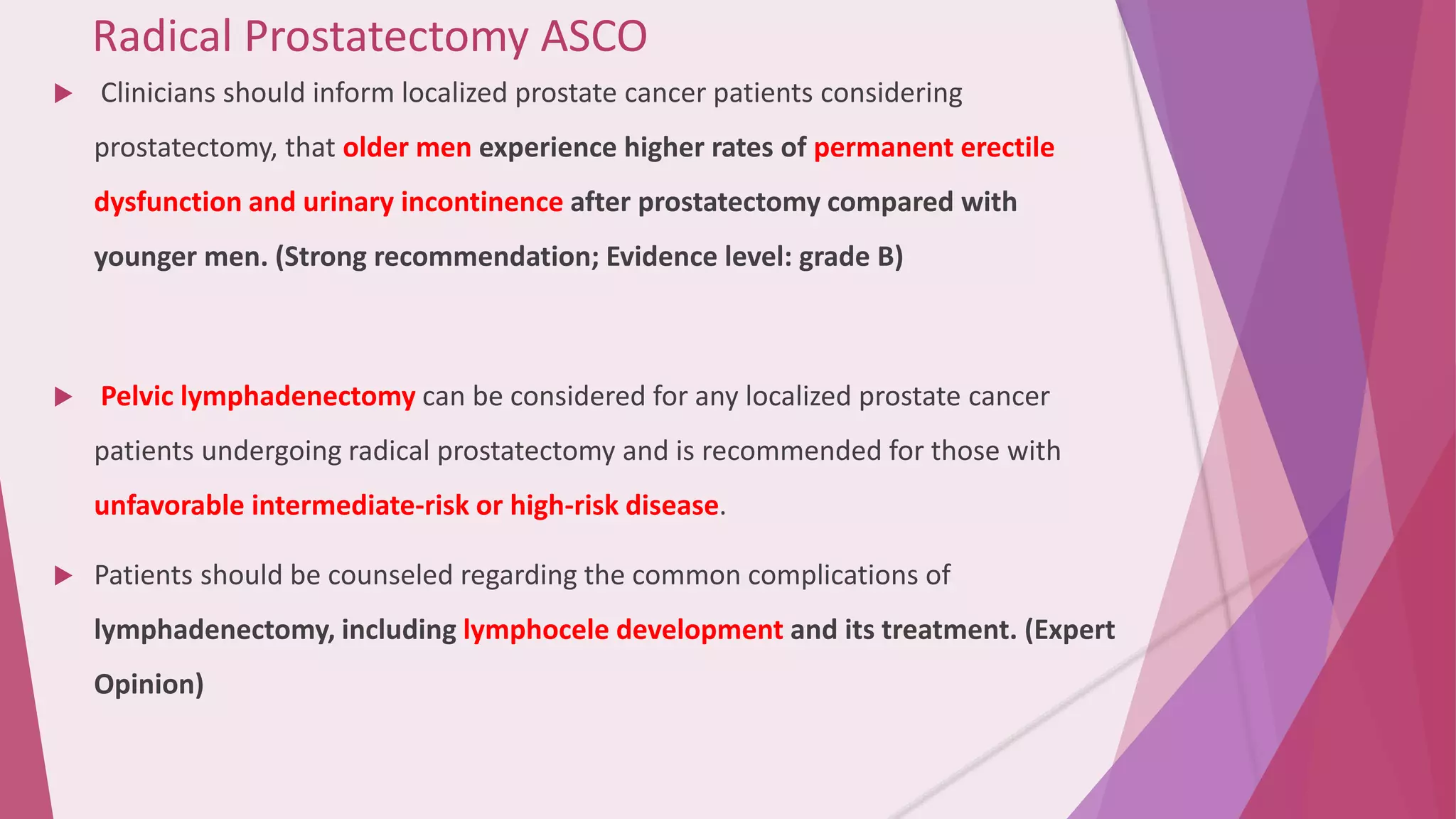 Clinically localized prostate cancer Management | PPTX