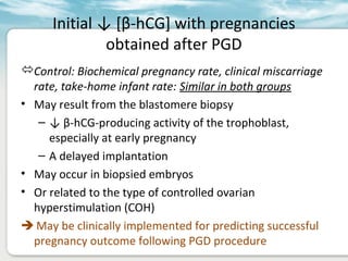 Clinical manaement of in vitrofertilizatonwithpreimplantation ...