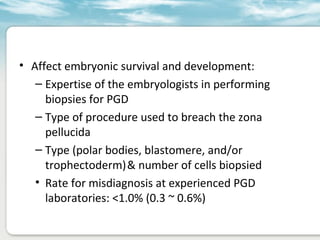 Clinical manaement of in vitrofertilizatonwithpreimplantation ...