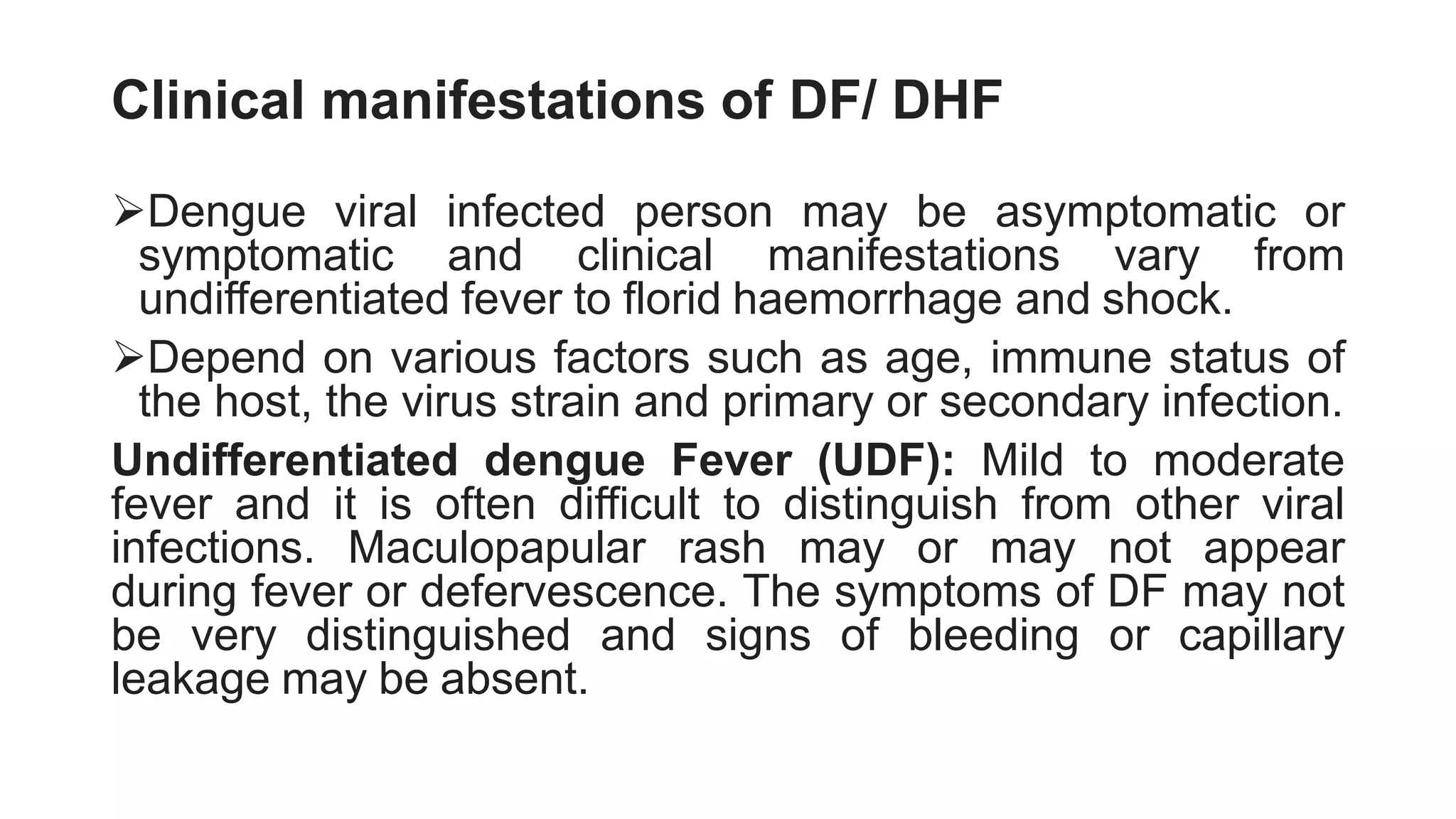Clinical Management of Dengue fever.pptx