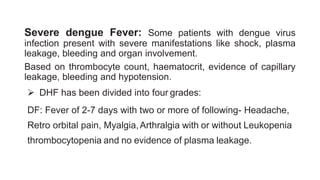 Clinical Management of Dengue fever.pptx