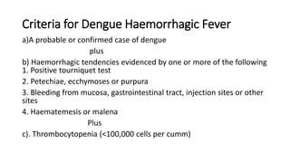 Clinical Management of Dengue fever.pptx