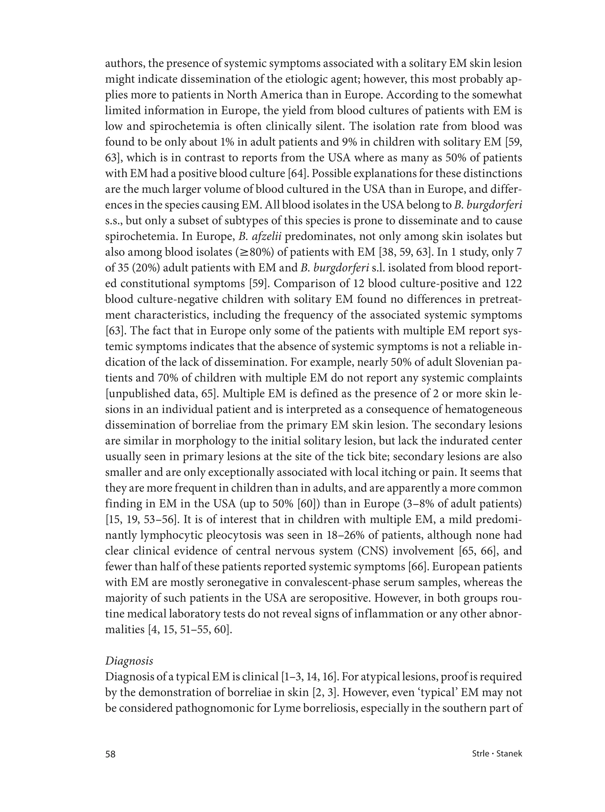 Clinical manifestations & diagnosis of lyme borreliosis | PDF