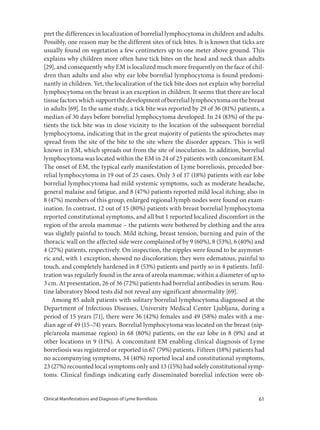 Clinical manifestations & diagnosis of lyme borreliosis | PDF
