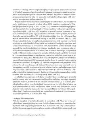 Clinical manifestations & diagnosis of lyme borreliosis | PDF